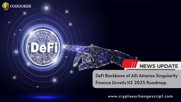 DeFi Backbone of ASI Alliance Singularity Finance Unveils H2 2025 Roadmap